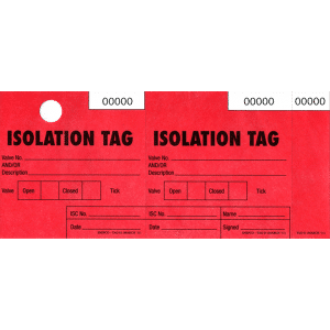 Tyvek Tags Numbered in 3 Positions - Farrell Label Company
